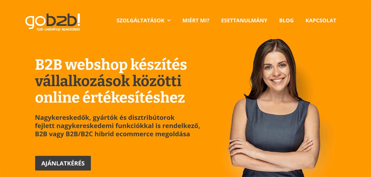 B2B webshop készítés | B2B webshop specialista